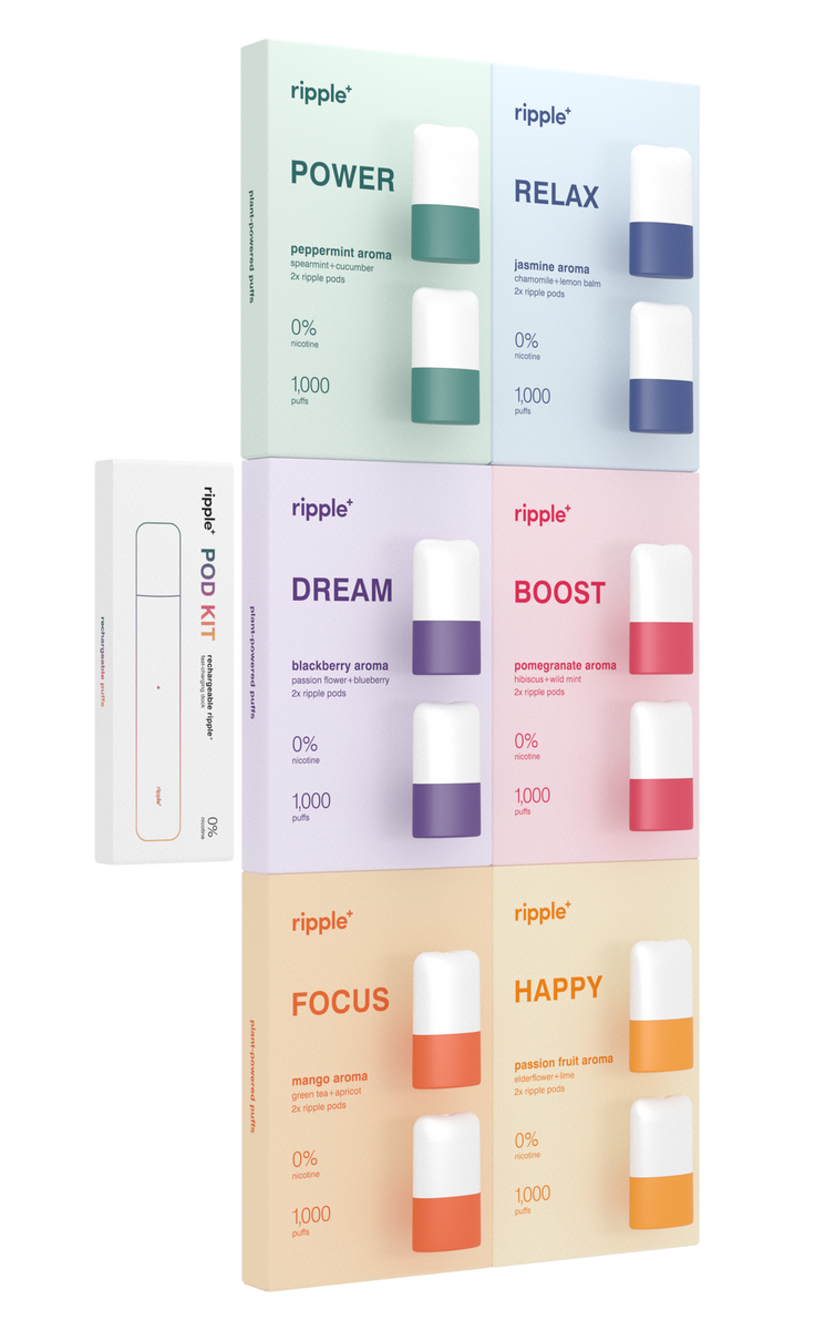 FULL POD LINE-UP | Rechargeable Aroma Diffusers | Nicotine Free | Minty ...