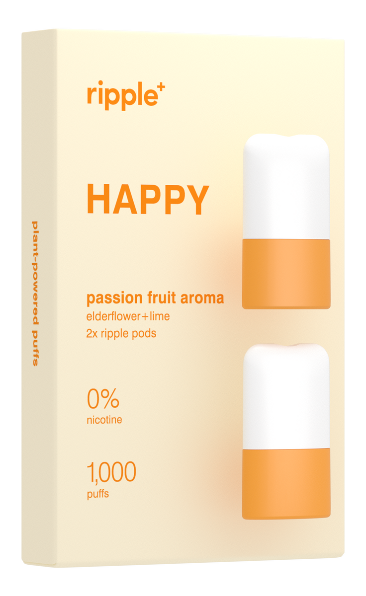 HAPPY | Passionfruit Aroma Diffuser | Rechargeable | Nicotine Free ...