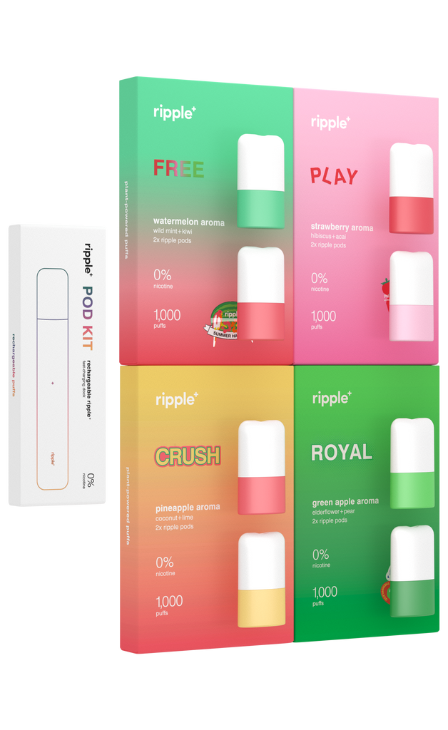 POD KIT | Rechargeable Aroma Diffuser | Nicotine Free – theripplestoreUSA