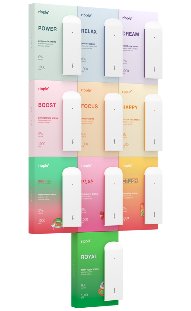 zero nicotine aroma diffusers & incense | aromatherapy the ripple⁺ way ...