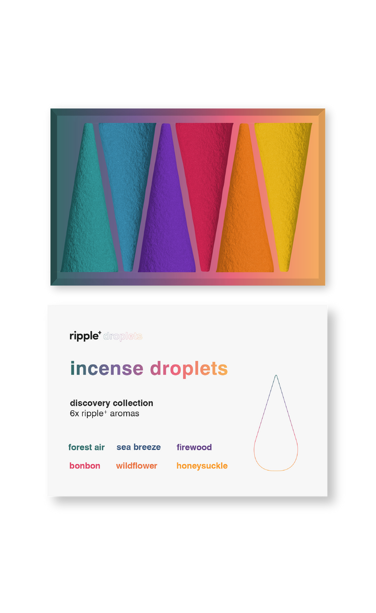 MINI DROPLETS - sampler set of incense cone aromas – theripplestoreUSA