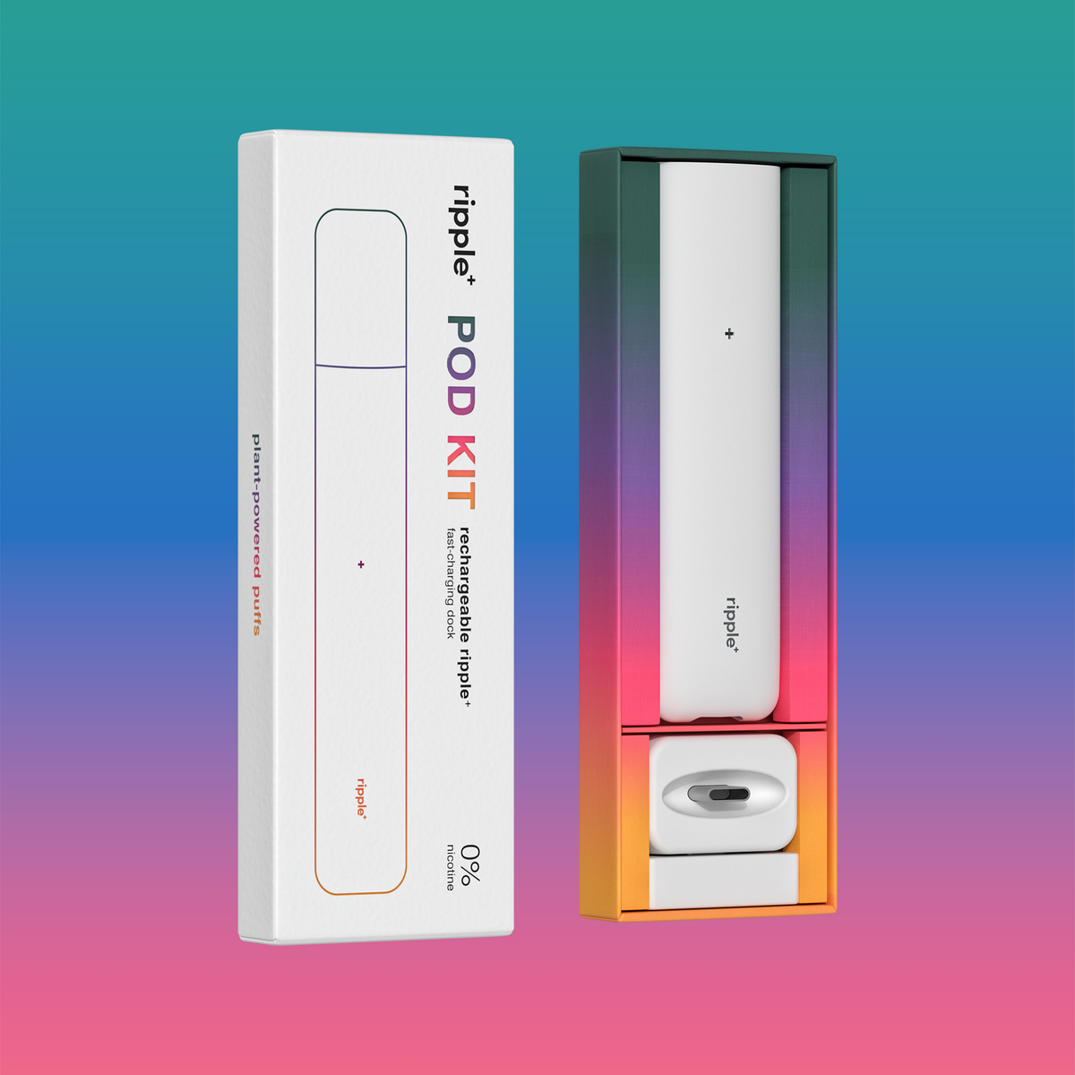 POD KIT | Rechargeable Aroma Diffuser | Nicotine Free – theripplestoreUSA