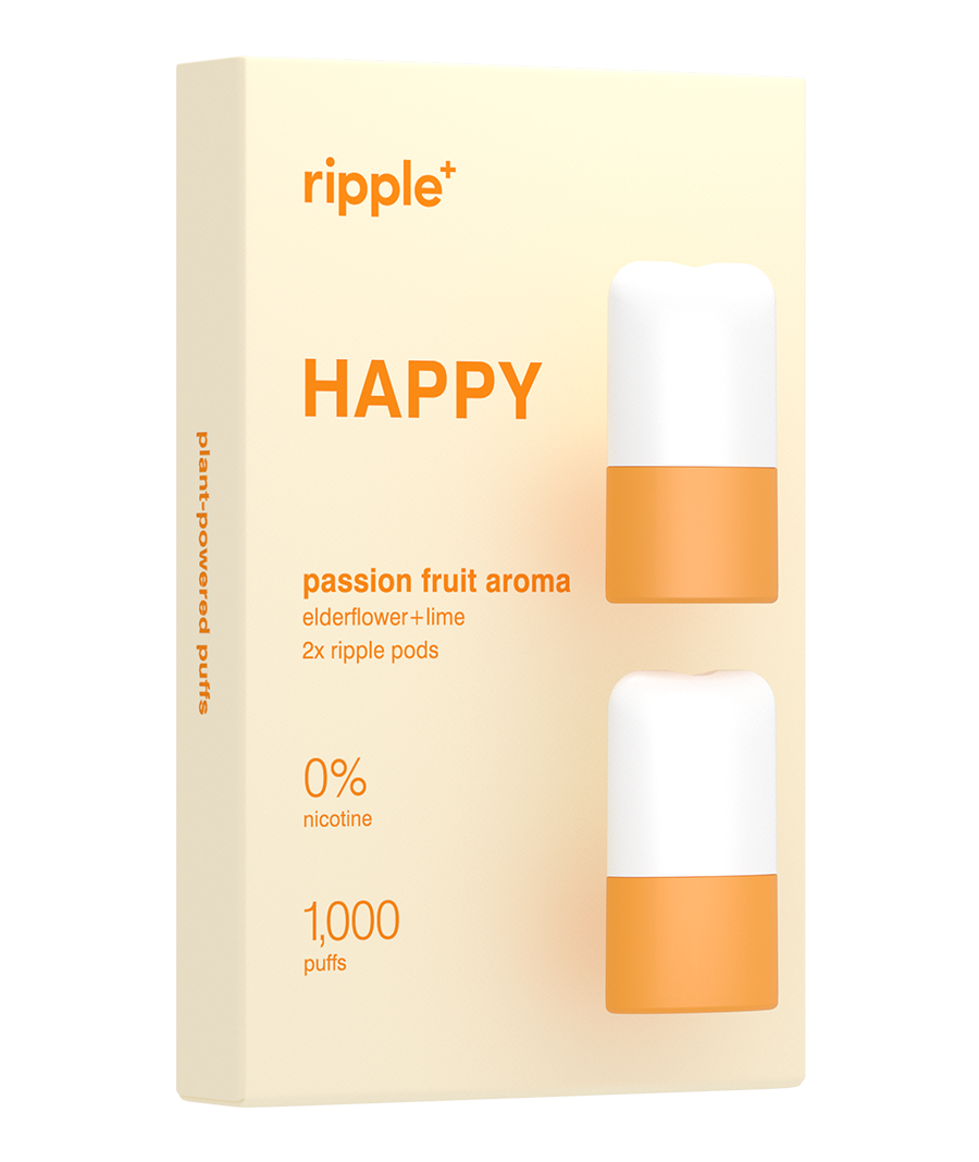 HAPPY | Passionfruit Aroma Diffuser | Rechargeable | Nicotine Free ...