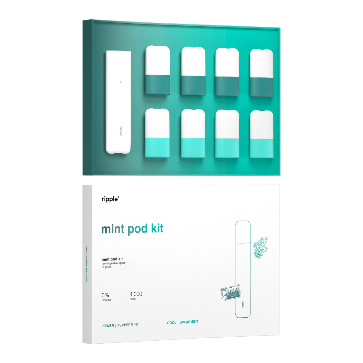 MINT POD KIT | Rechargeable Aroma Diffusers | Nicotine Free