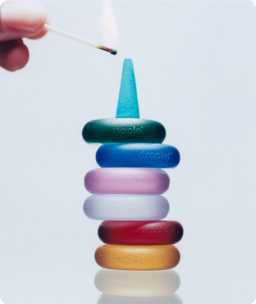 MINI DROPLETS - sampler set of incense cone aromas – theripplestoreUSA